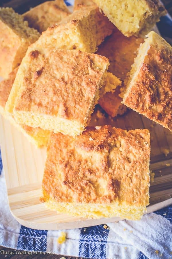 Sweet Southern Cornbread Recipe that melts in your mouth!