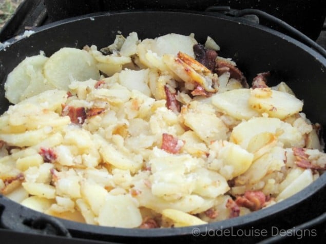 Dutch Oven Potatoes Recipe, Camp Cooking Favorite
