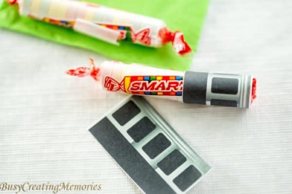 Star Wars Smarties Lightsaber Craft Treat Handout
