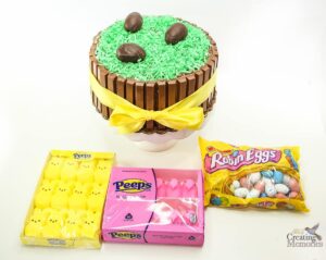 Easy Easter Kit Kat Cake