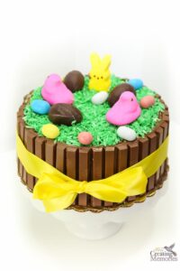 Easy Easter Kit Kat Cake