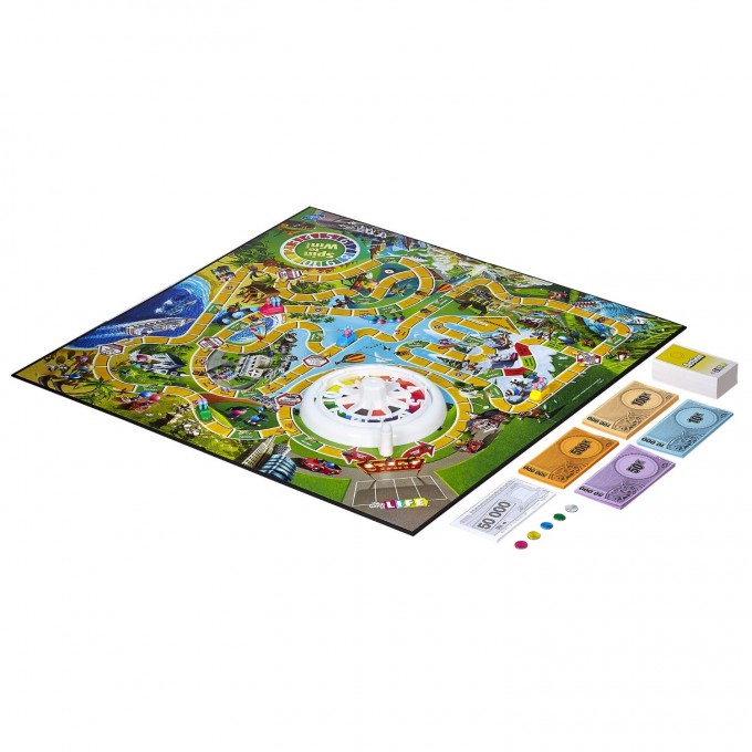 The NEW Game of Life by Hasbro With Instructions for life the game