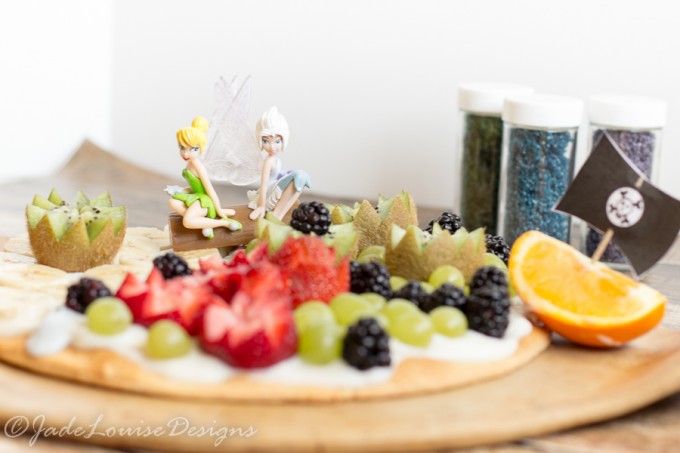 Pixie Hollow Fruit Pizza; Healthy The Pirate Fairy Inspired Recipe