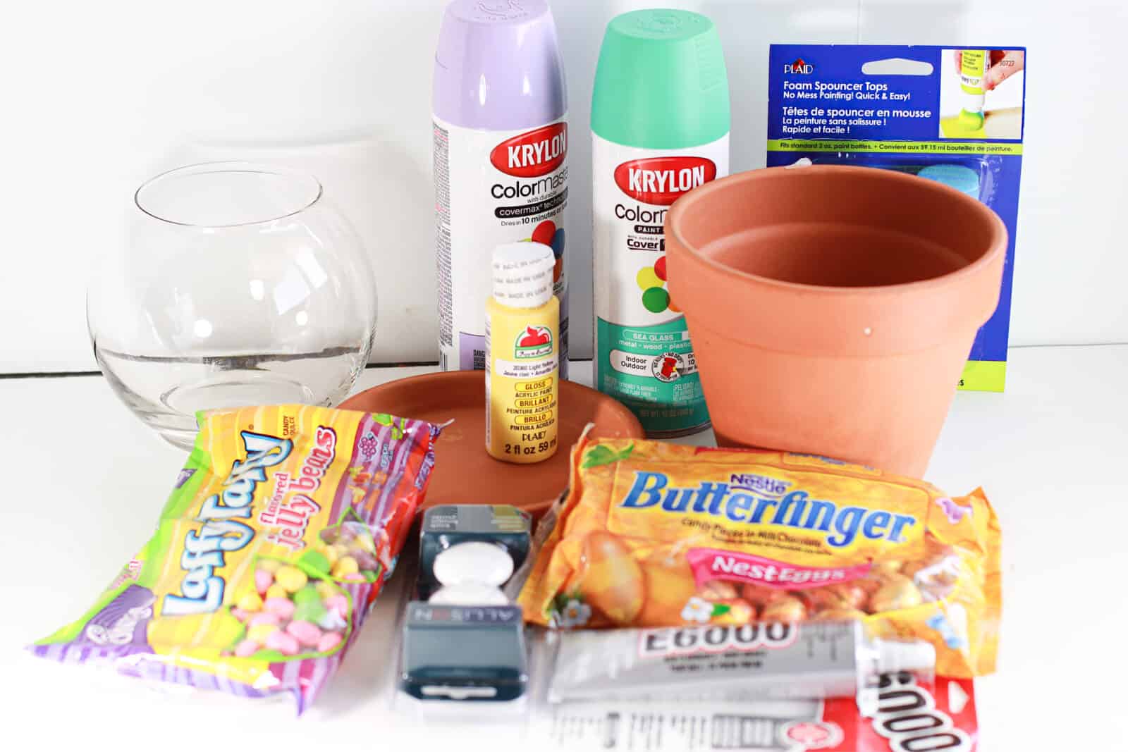 DIY Gumball Machine Easter Candy Jar Idea Crafts