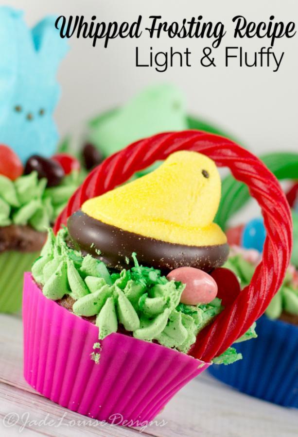 Whipped Frosting Recipe; a deceptively easy light frosting