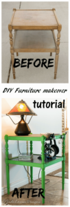 DIY Furniture Makeover; Night Stand Makeover!
