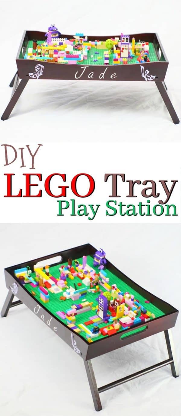 DIY Lego Tray Table playstation best homemade gift for Kids & LEGO fans
