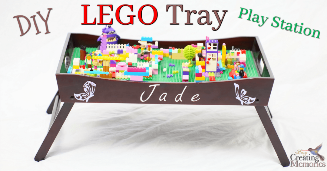 DIY Lego Tray Table playstation best homemade gift for Kids & LEGO fans