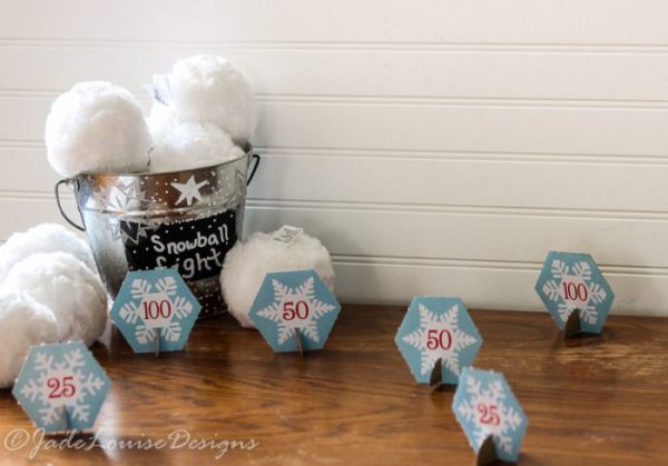 DIY Indoor Snowball Fight and NorthPole Christmas Gift Ideas