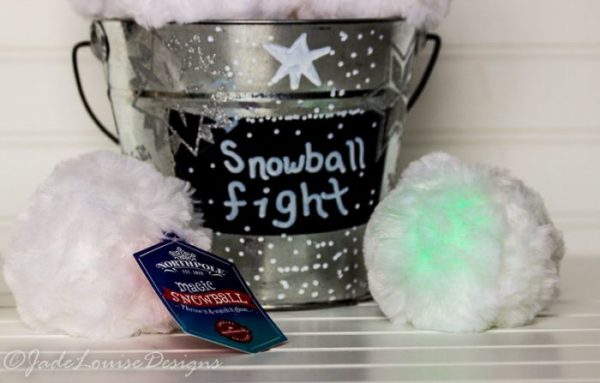 DIY Indoor Snowball Fight and NorthPole Christmas Gift Ideas