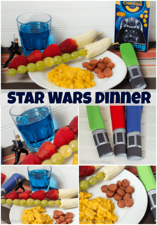 Easy Star Wars Dinner Ideas for a fun Star Wars Theme