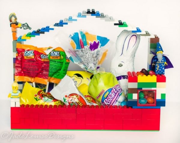 DIY LEGO Easter Basket Idea