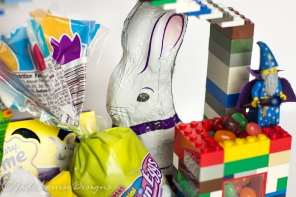 DIY LEGO Easter Basket Idea