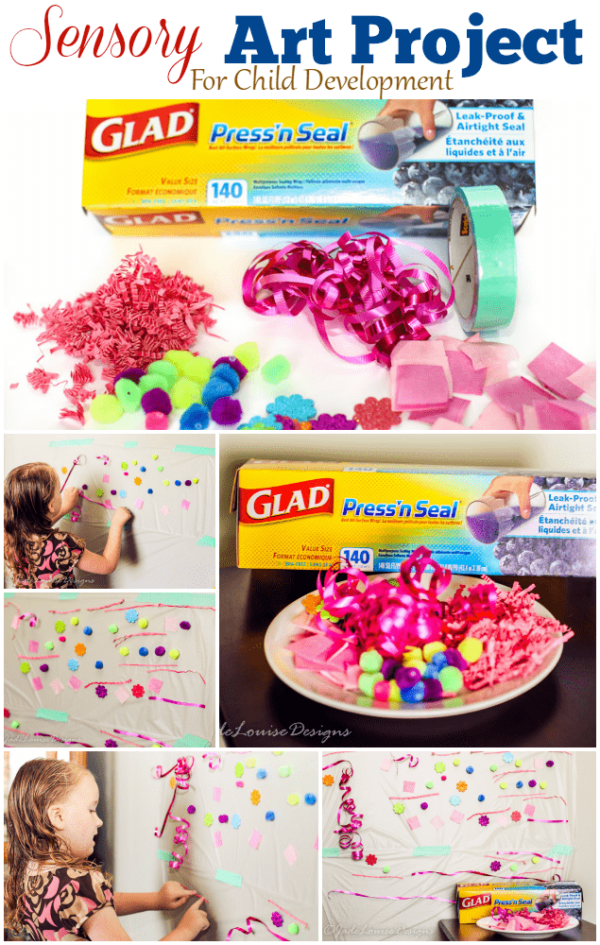 Sensory Art Project for Child Development