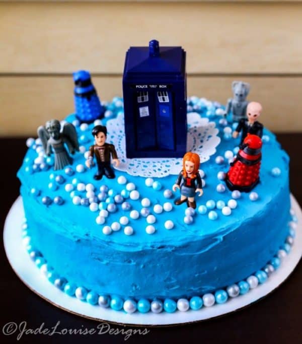 Doctor Who Cake Tutorial perfect Birthday Cake Idea