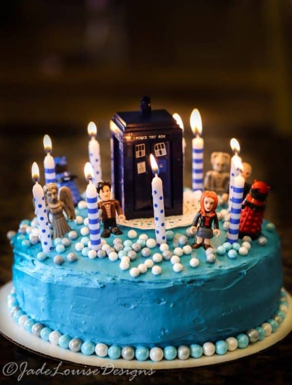 Doctor Who Cake Tutorial perfect Birthday Cake Idea