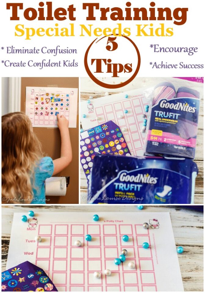 5 Tips to Toilet Training a Special Needs child and building Confidence