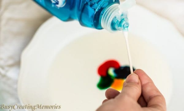 Color Changing Milk Science Fair Project Idea