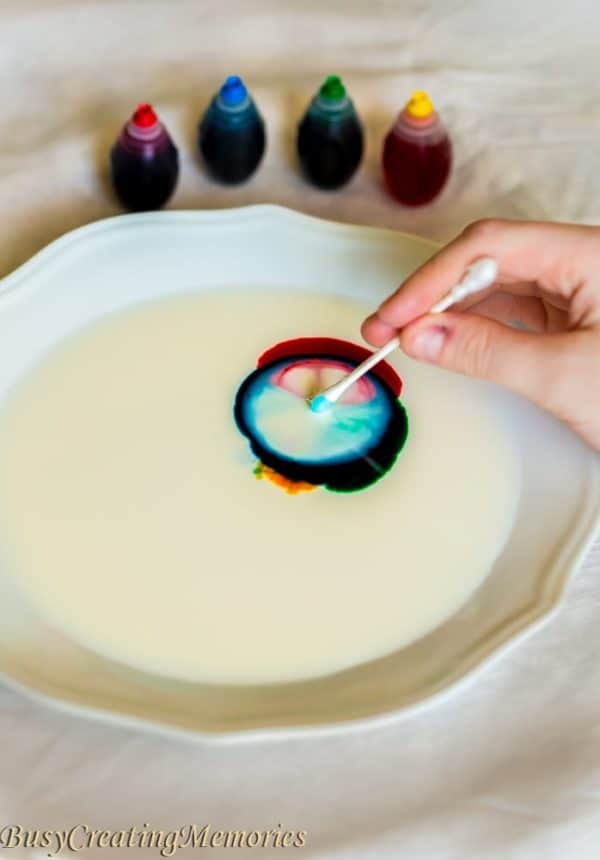 Color Changing Milk Science Fair Project Idea