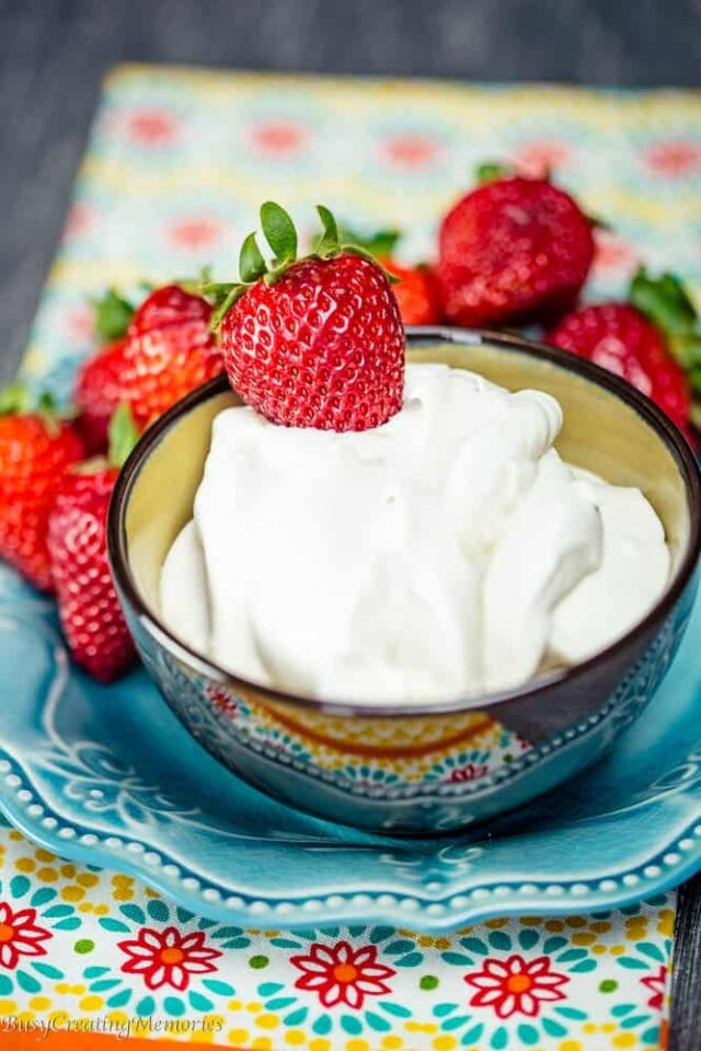 Coconut Whipped Cream - perfect Paleo whipped topping!