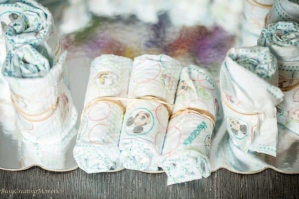 Easy Diaper Basket for Baby's First Easter or Baby Shower