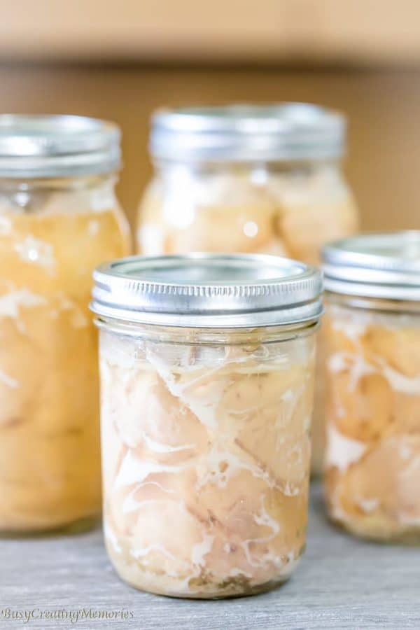 Home Canned Chicken - How to can chicken for storage.