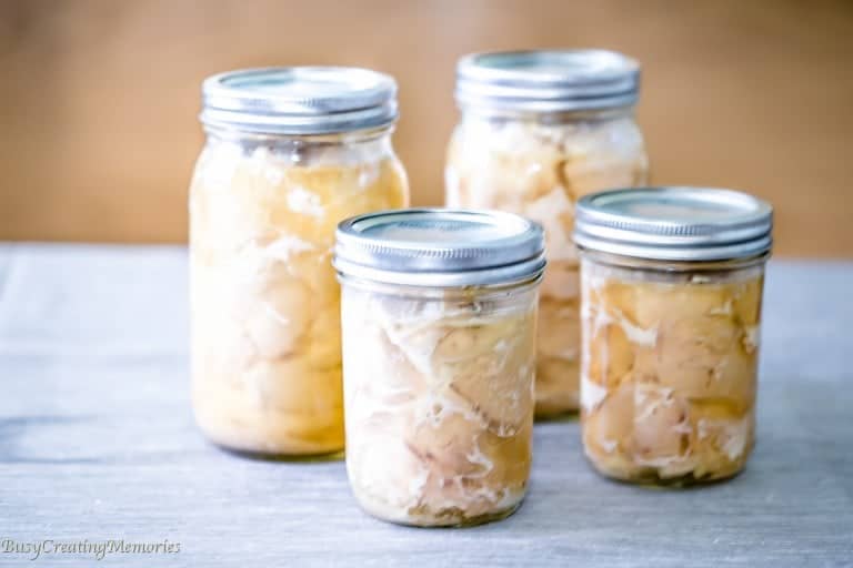 Home Canned Chicken - How to can chicken for storage.