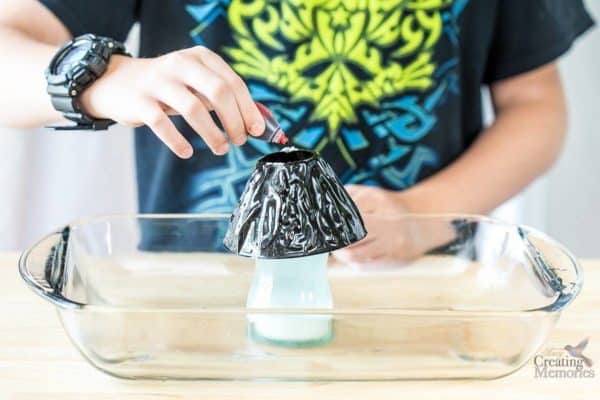 Easy Exploding Volcano Experiment for Kids Science Project