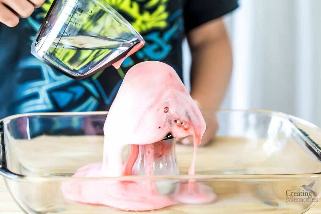 Easy Exploding Volcano Experiment for Kids Science Project