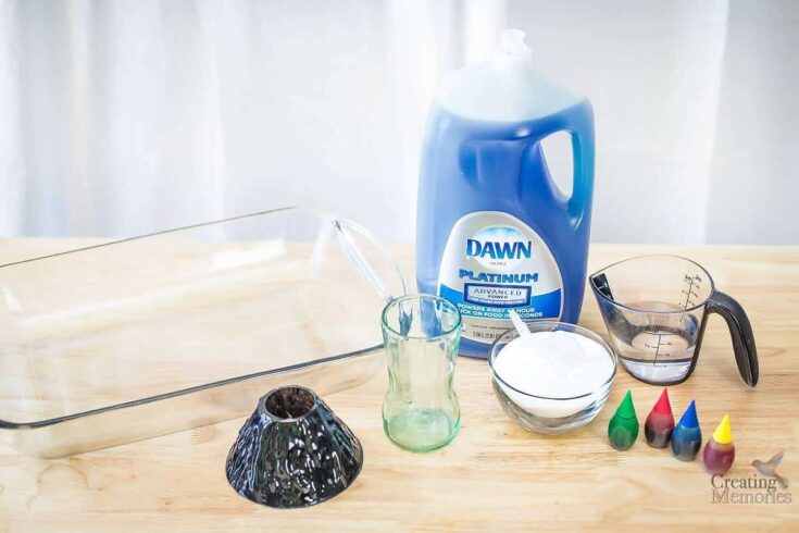 Easy Exploding Volcano Experiment for Kids Science Project