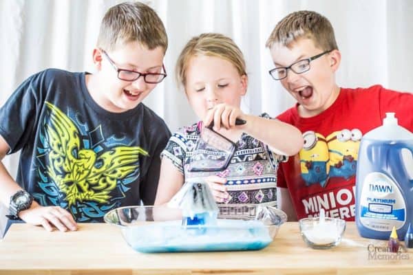 Easy Exploding Volcano Experiment for Kids Science Project