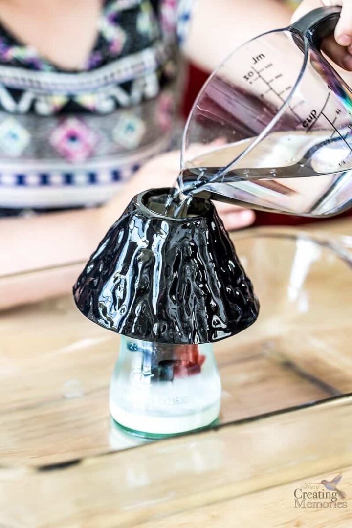 Easy Exploding Volcano Experiment for Kids Science Project