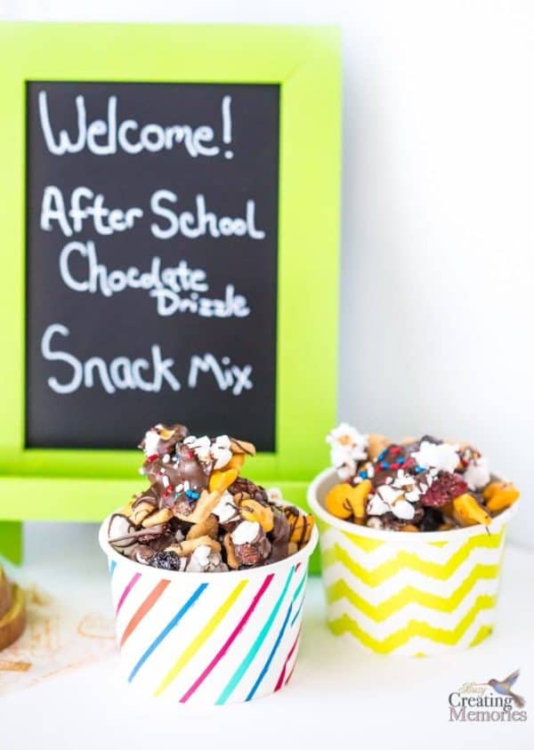 Chocolate Drizzle Snack Mix Recipe - A Smarter White Trash Alteration