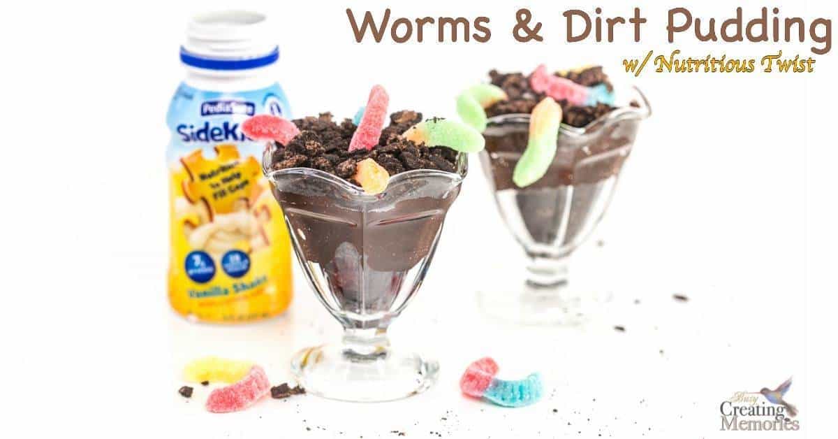 Worms in Dirt Pudding Recipe with a Nutritious Twist
