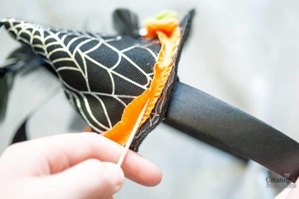 DIY Witch Hat Headband tutorial for Halloween Costume