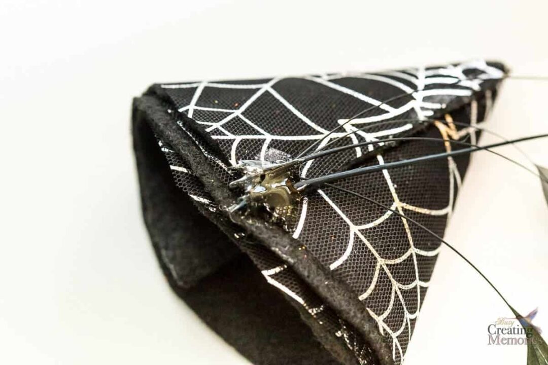 DIY Witch Hat Headband tutorial for Halloween Costume