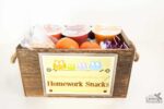 DIY Homework Snack Station + Printable featuring DOLE Mixations