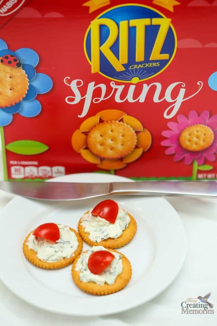 Easy Herb Cream Cheese Spread Recipe and Delicious Spring Appetizers