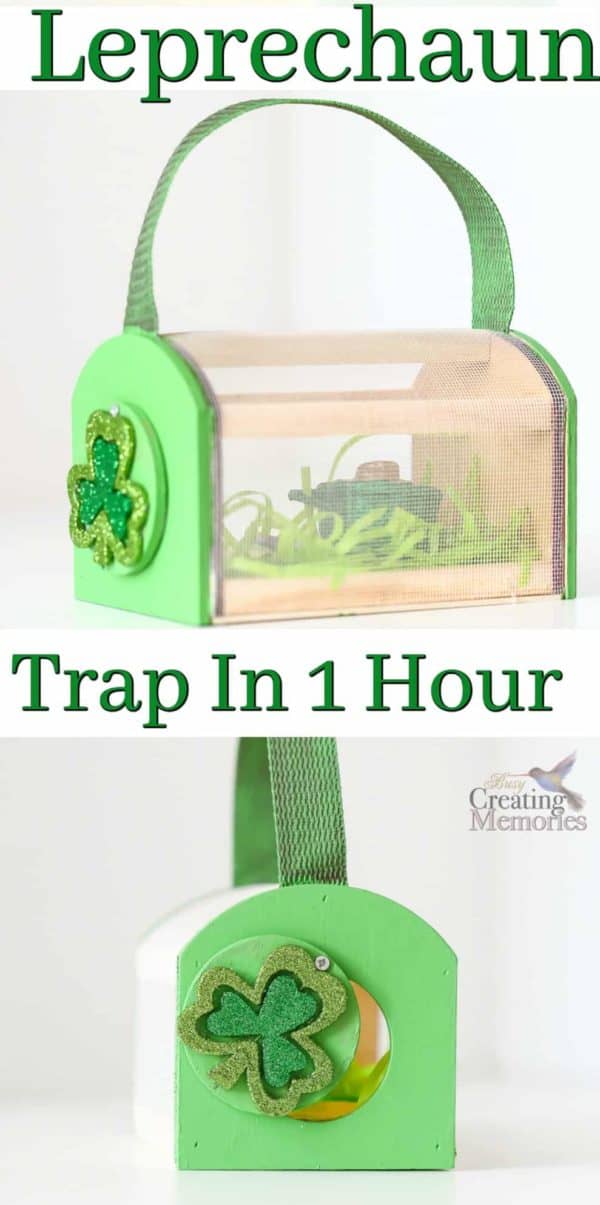 Simple DIY Leprechaun trap project for kids in under an hour!