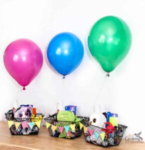 DIY Hot Air Balloon Party Favors to take you Up Up and Away