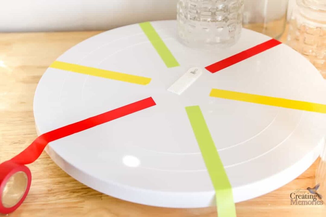 DIY Rotating Desk Organizer for an Easy Homework Station