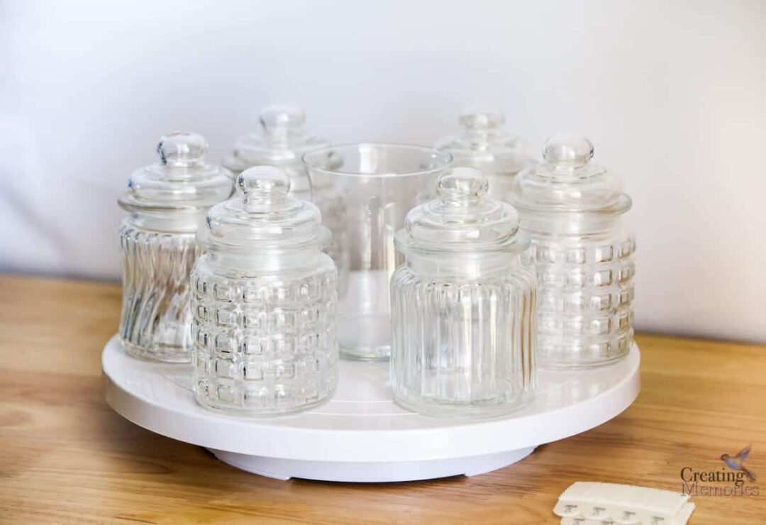 DIY Rotating Desk Organizer for an Easy Homework Station