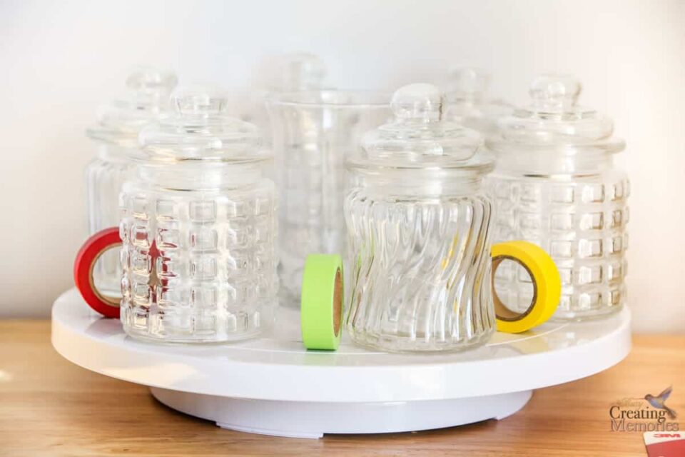 DIY Rotating Desk Organizer for an Easy Homework Station