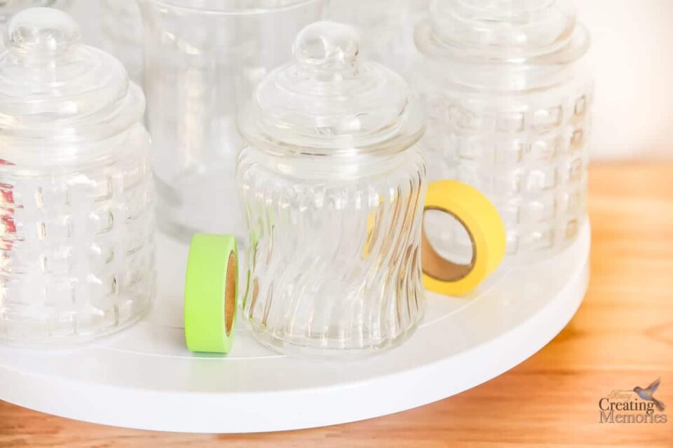 DIY Rotating Desk Organizer for an Easy Homework Station