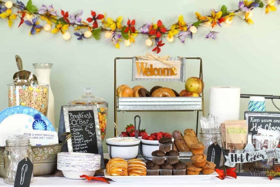 DIY Breakfast Bar Ideas: Create an Easy Breakfast Party for Company