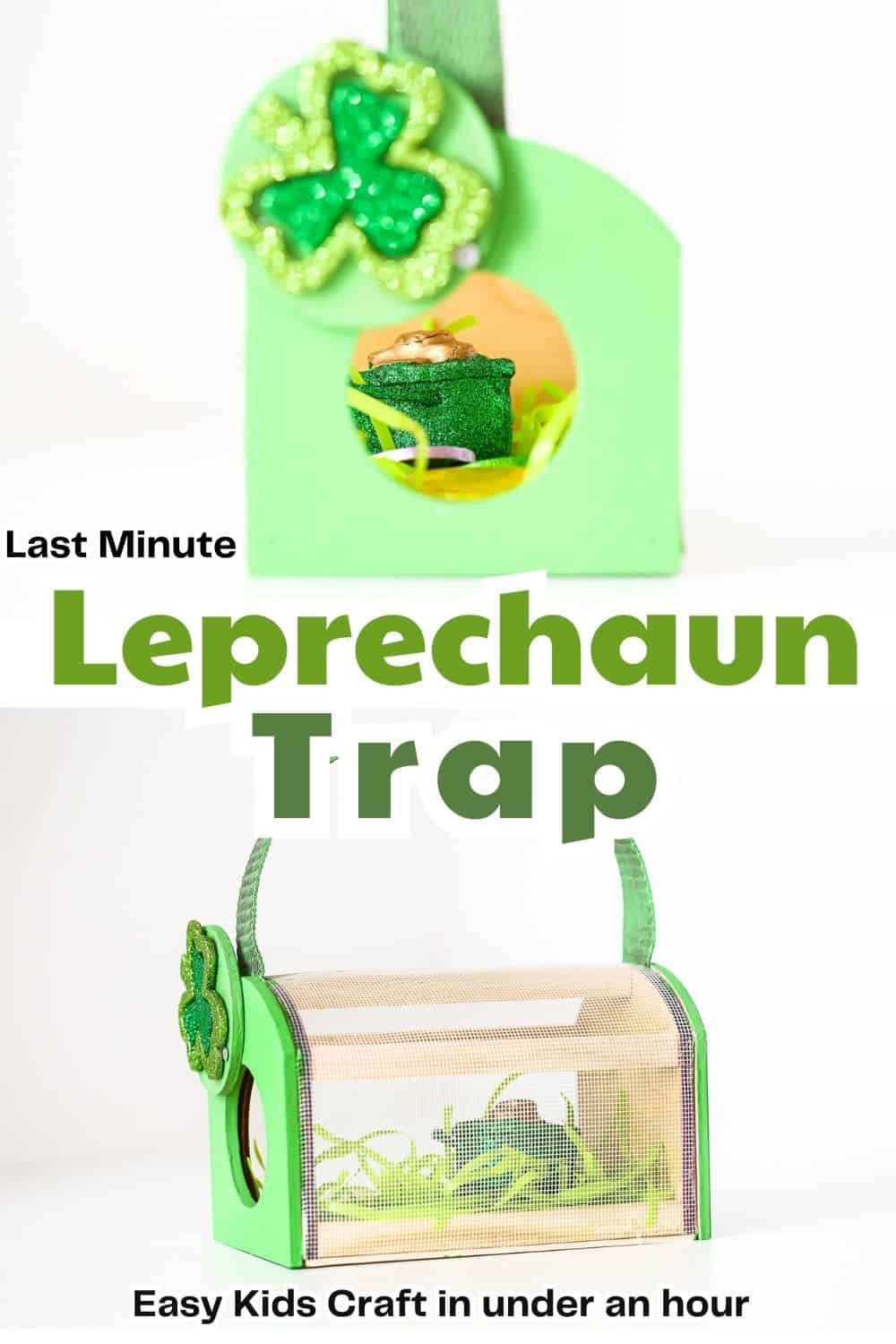 Simple DIY Leprechaun trap project for kids in under an hour!