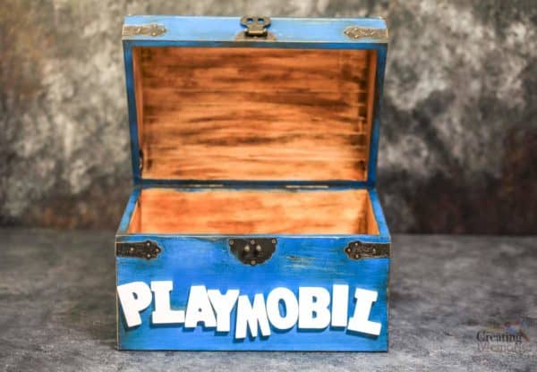 Easy DIY Kids Wooden Treasure Chest Box for treasured items