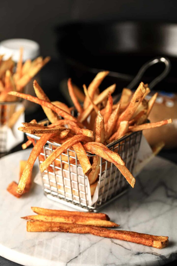 Best Crispy Homemade French Fries : Cast Iron Skillet Recipe