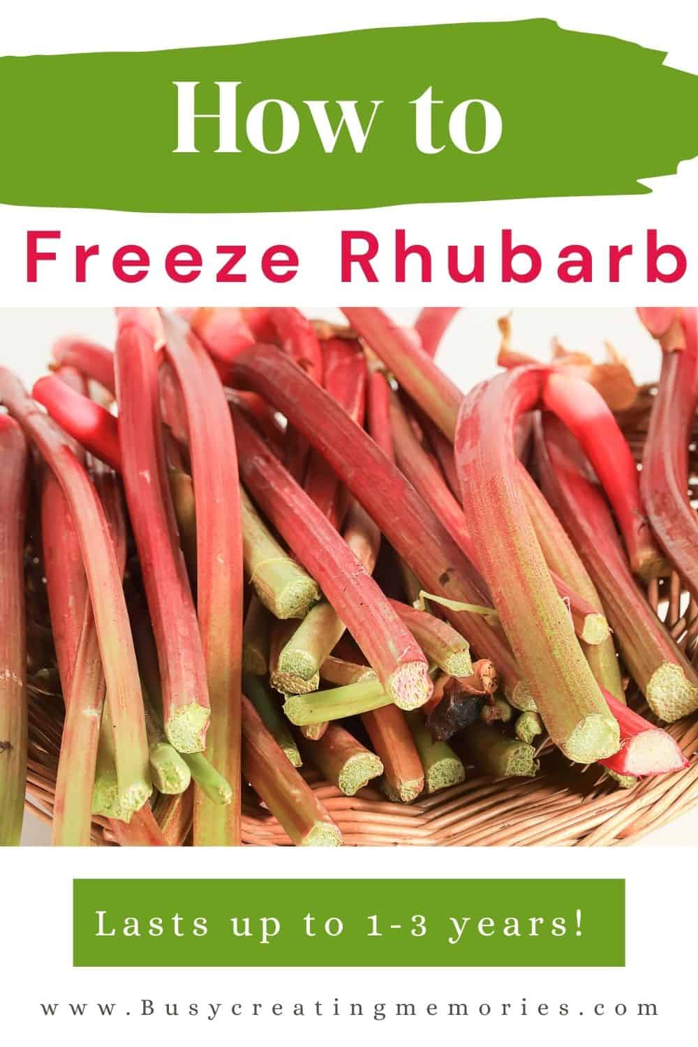How to Freeze Rhubarb: Keep Fresh for 1-3 years