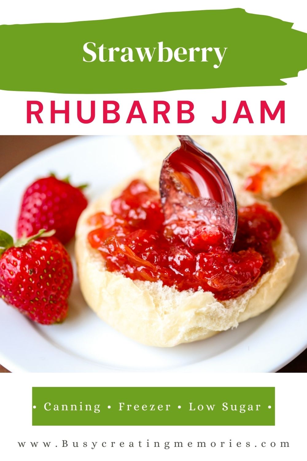 Raspberry Rhubarb Jam Recipe